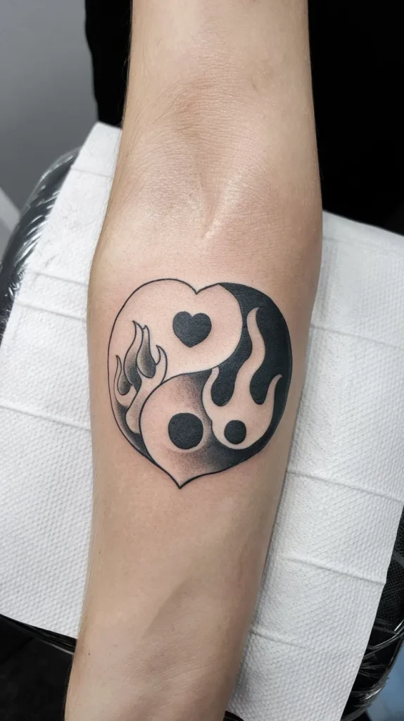 11 Unique Yin and Yang Tattoo Designs - Glamour Life